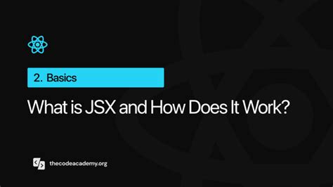 What Is Jsx And How Does It Work Thecodeacademy