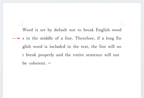 Wordで英単語の途中で改行させる方法｜office Hack