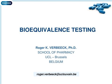 Ppt Bioequivalence Testing Powerpoint Presentation Free Download Id9207700