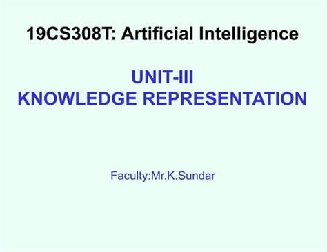 Propositional Logic In Artificial Intelligence Ppt