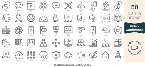 Chatbot Icon Set Included Icons Chat Stock Vector Royalty Free