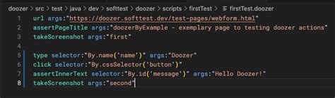 doozerdocs documentation page for the doozer project
