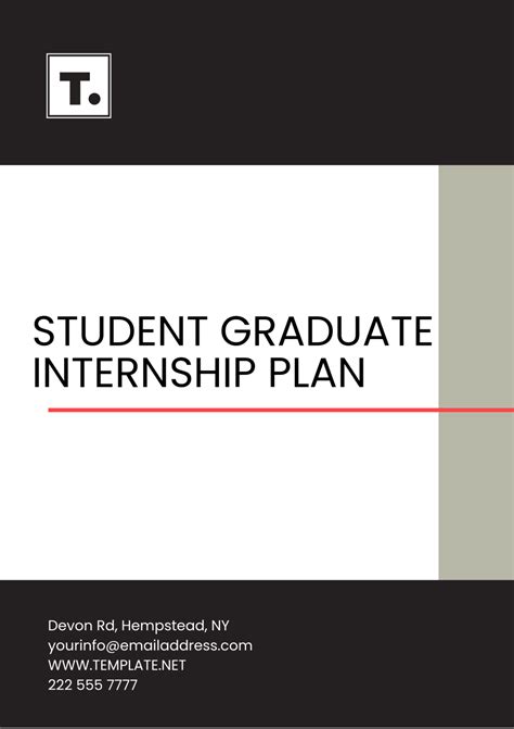 Free Internship Weekly Plan Template To Edit Online