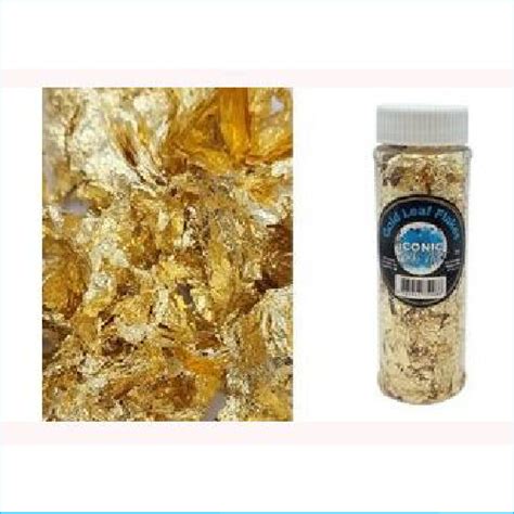 Edible Gold Leaf Flakes 2g Lets Celebrate Parties