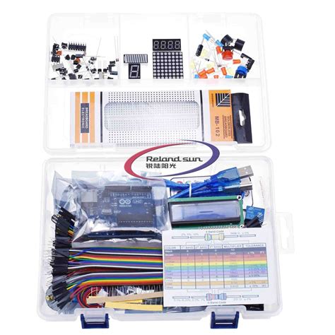 ultimate starter learning kit for arduino uno r3 lcd1602 servo