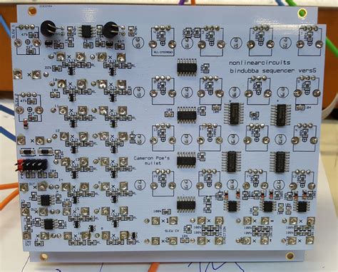 Nonlinearcircuits Bindubba Sequencer Eurorack Version