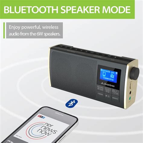 Avantree Soundbyte T Portable Fm Radio User Manual Model Btsp 860 T