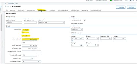 Sage X3 Tips Credit Limit Checking In Sage X3