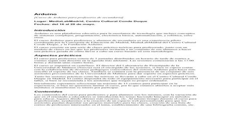 Arduino Archivosarduinoprog