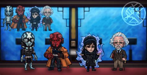 Bprd Chibi Stuffs ️‍🔥😎👀 Rhellboy