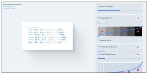 Amazing Css Shadow Generator Tools Online