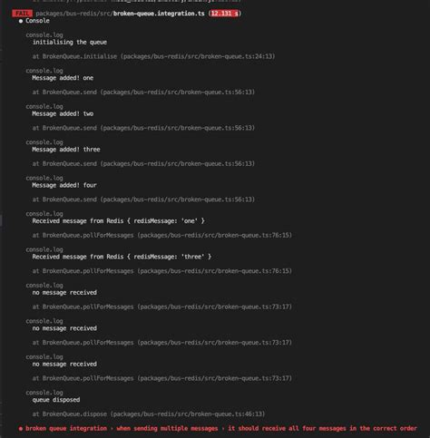 Only Every Other Message Is Pulled From The Queue · Issue 681