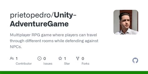 Github Prietopedro Unity Adventuregame Multiplayer Rpg Game Where Players Can Travel Through