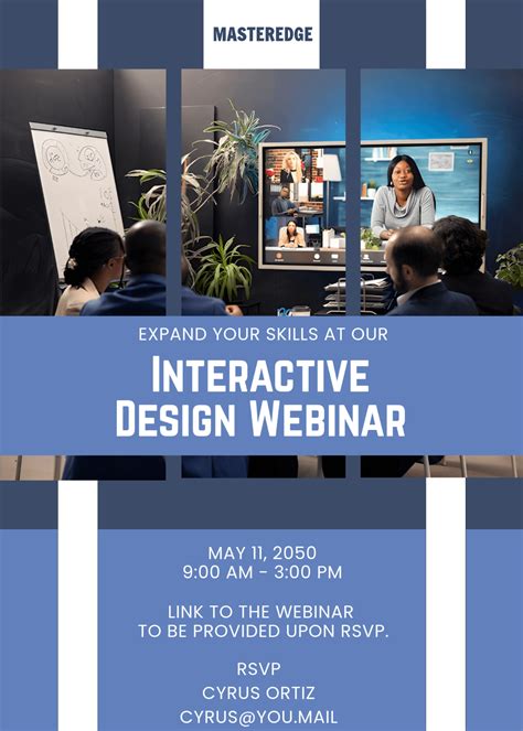 Free Webinar Invitation Templates Editable And Printable