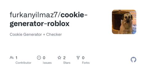 GitHub Furkanyilmaz Cookie Generator Roblox Cookie Generator Checker