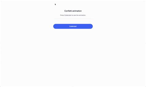 michael andreuzza on linkedin how to create a confetti animation