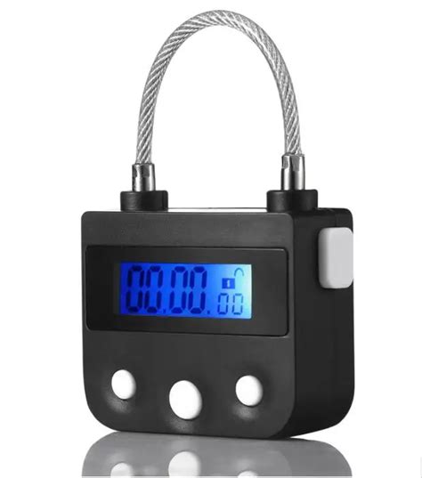 Electronic Bondage Lock Handcuffs Mouth Gag Chastity Device Timing Switch Bdsm Fetish Adult