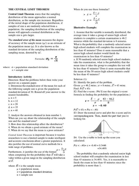 central limit theorem pdf pdf