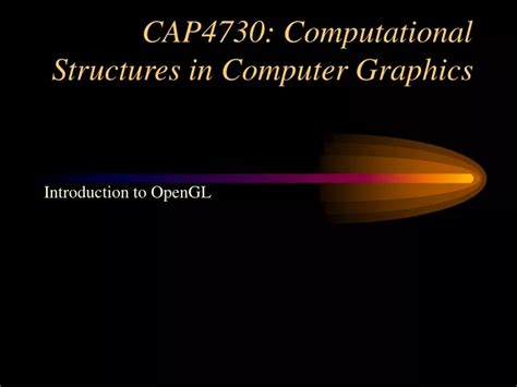 ppt introduction to opengl your comprehensive guide to graphics