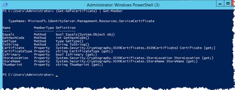 How To Copy Adfs Certificate Thumbprints Cleanly Thinking Aloud