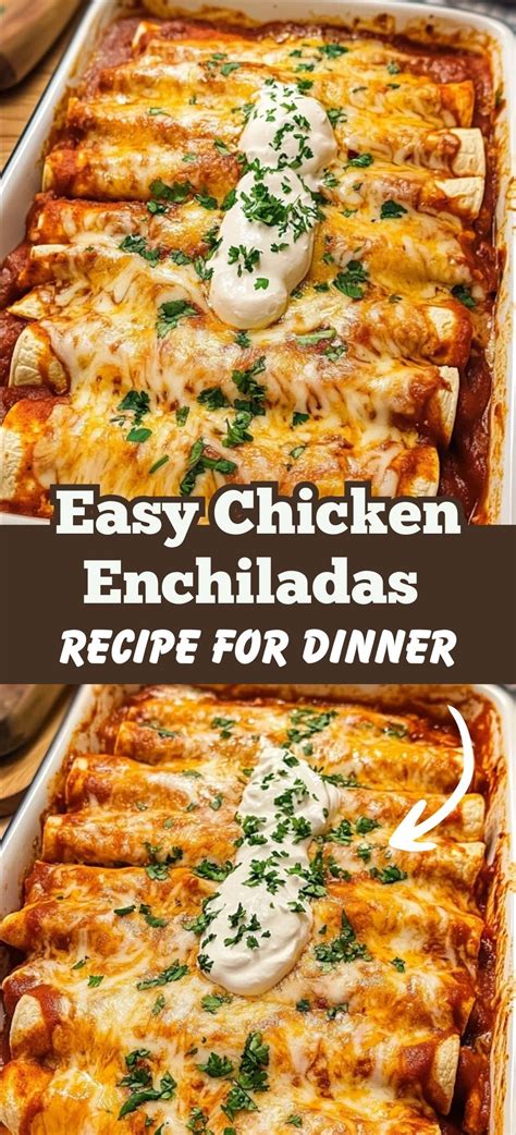 Best Chicken Enchiladas Artofit