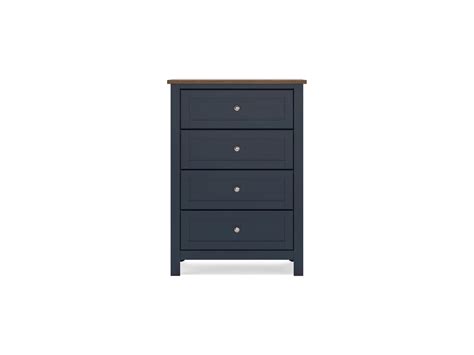 Landocken 4 Drawer Chest Slate Blue Instyle Furniture