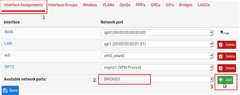 [pfsense] Bridging Interfaces Provya
