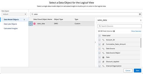 Create A Logical View For Your Semantic Model Salesforce Trailhead
