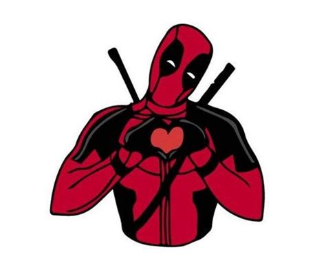 Deadpool Valentine Svg And Png Etsy Canada In 2024 Logo Design