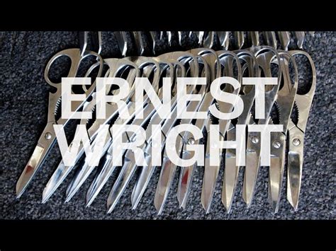 How Ernest Wright Makes Scissors