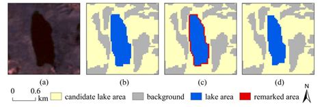 Marking Process Of Proposed Method A Landsat Tm Image B Marked Download Scientific