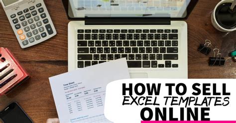 the best tips for how to sell excel templates online