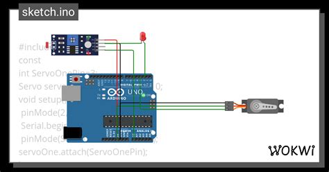 Servo Photo Resistor Wokwi ESP STM Arduino Simulator