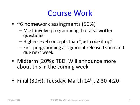 Ppt Cse 373 Data Structures And Algorithms Lecture 1 Introduction
