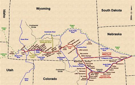 the overland trail in wyoming