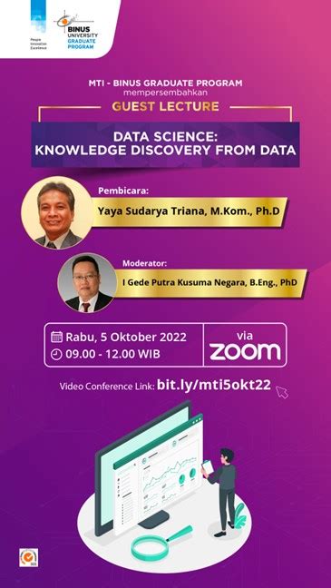 Data Science Knowledge Discovery From Data Event Master Of Computer Science