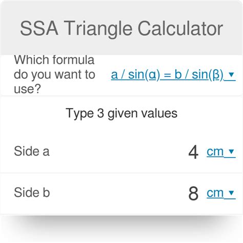 Ssa Triangle Calculator Flash Sales Ssa Triangle Calculator Flash Sales