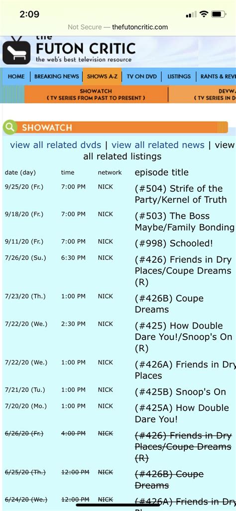 Futon Critic Updated Fandom