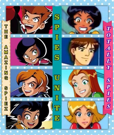 The Amazing Spiez Totally Spies Together This Was Done On Moldiv