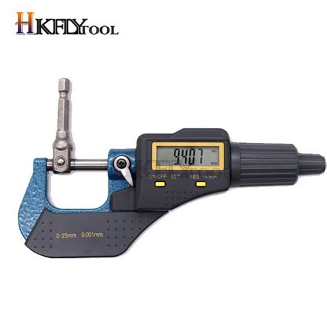 0001mm Electronic Outside Micrometer 0 25mm Digit Vicedeal