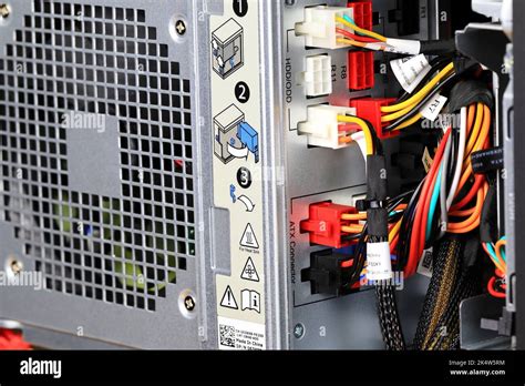 Modular Power Supply With Cables For Desktop Pc Or Workstation Detail Of Power Supply Unit Psu