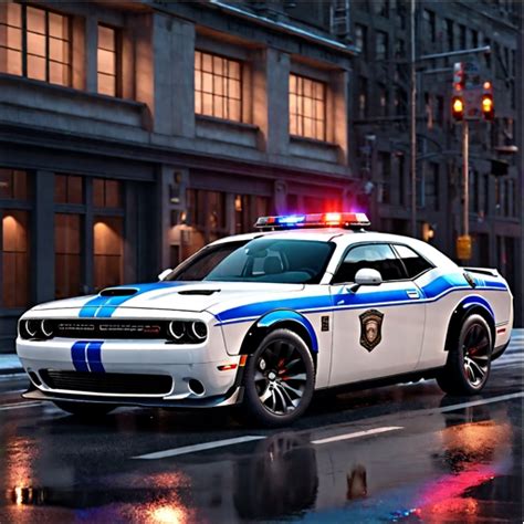 Small Town 2023 Dodge Challenger Sxt Police Car Motor City Challenger