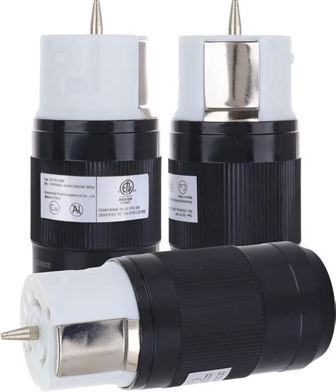 Shopcorp 50a Generator Plug Female Cs6364 Twist Lock 125250v