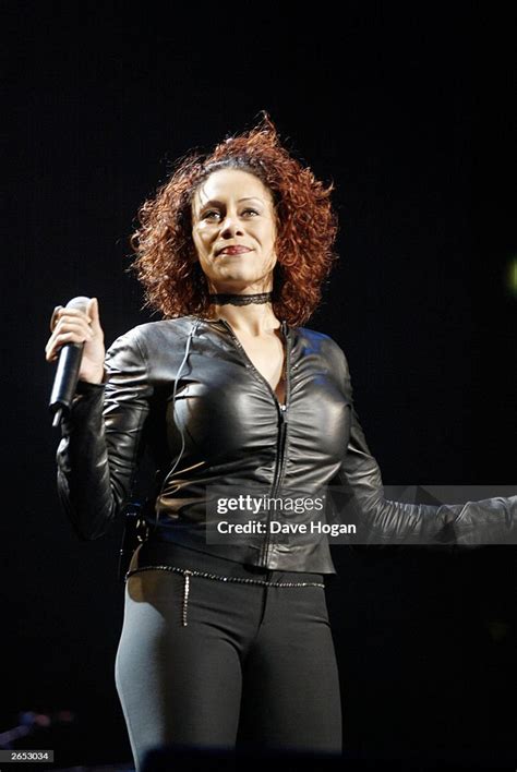 British Singer Dina Carroll Performs On Stage For The Teenage Cancer