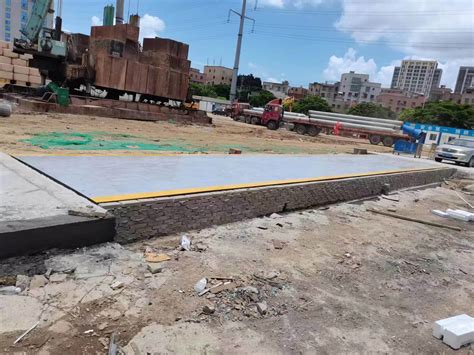 Length Customizable 60t 80t Electronic Lorry Truck Weighing Scale