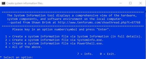 Batch Files For Use In Bsod Debugging Windows 10 Forums