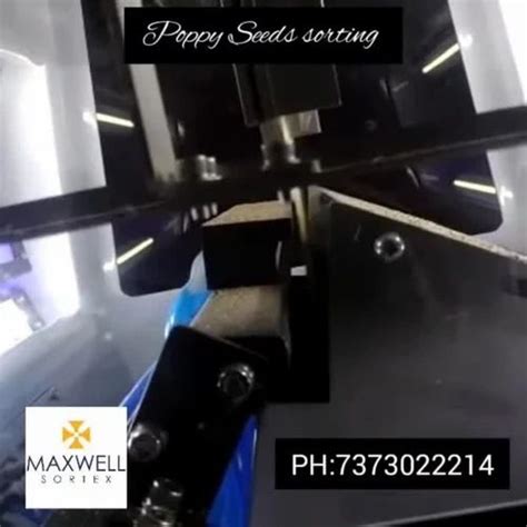 Poppy Seeds Sorting Machine At ₹ 1600000 Piece Seed Color Sorting Machine In Coimbatore Id