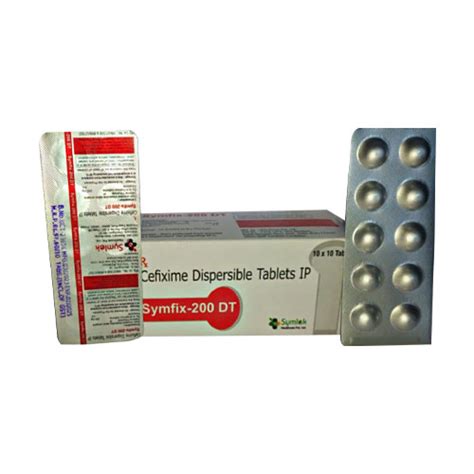 Symfix 200 Dt Tablets Symlek Healthcare Pvt Ltd
