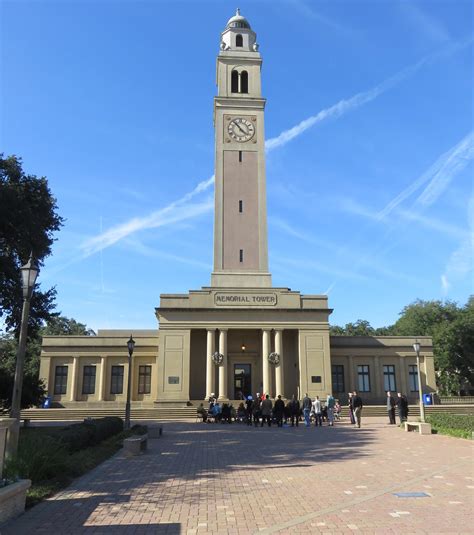 Memorial Tower Of Louisiana State University Baton Rouge Flickr