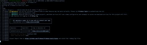 How Do I Connect To Firebase Emulator Running In Docker Using Java Stack Overflow